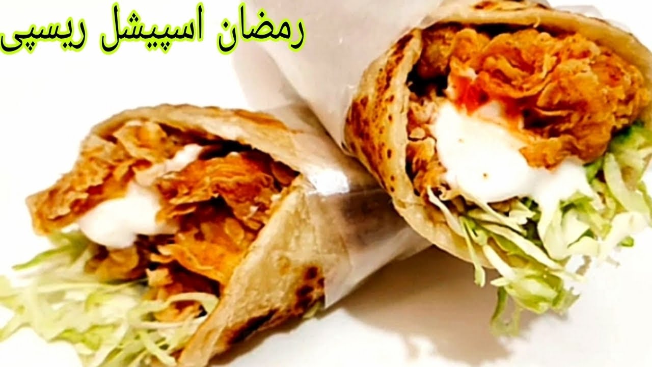 zinger roll paratha recipe || KFC style zingeratha recipe || Ramzan ...