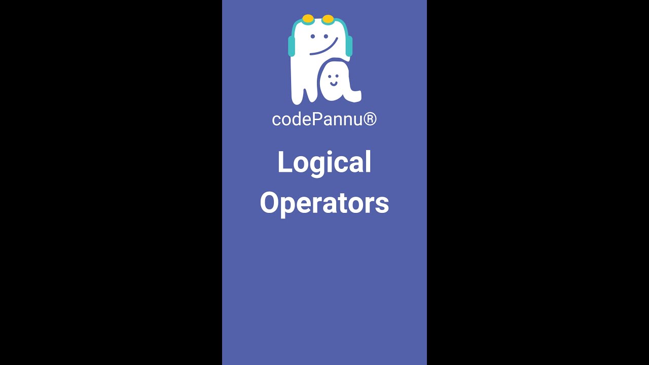 31 Logical Operators - YouTube
