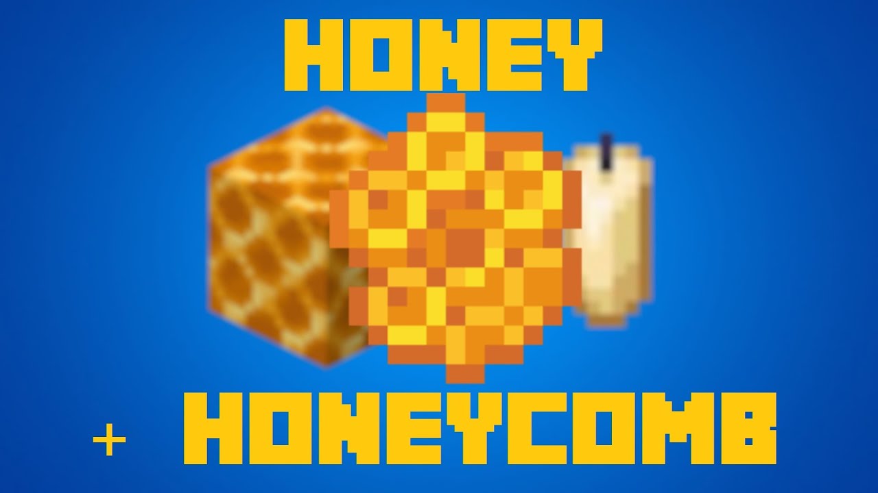 Minecraft - Crafting Recipes - Honeycomb + Bonus Candle & Honey - YouTube