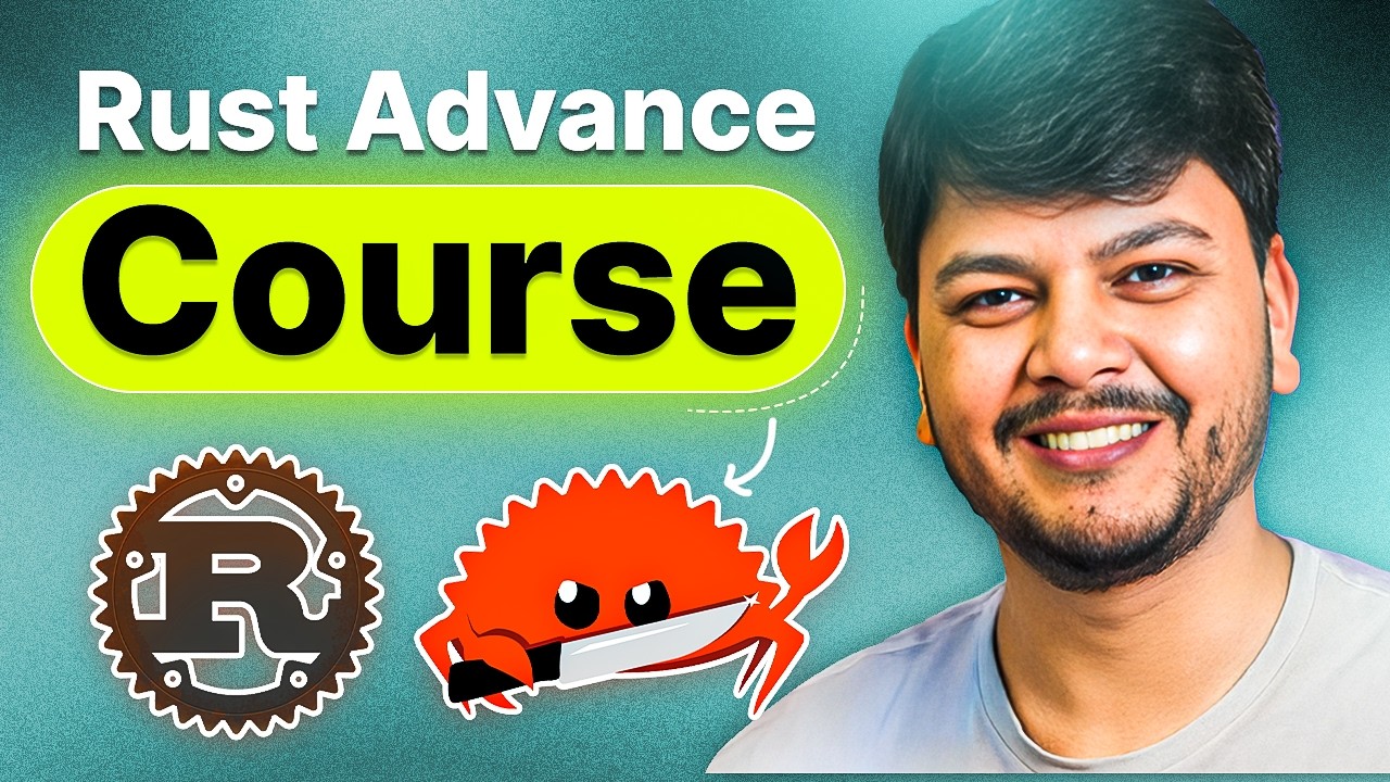 Learn Rust Advance Programming 🦀| Build CLI Tool & Rust Backend ...
