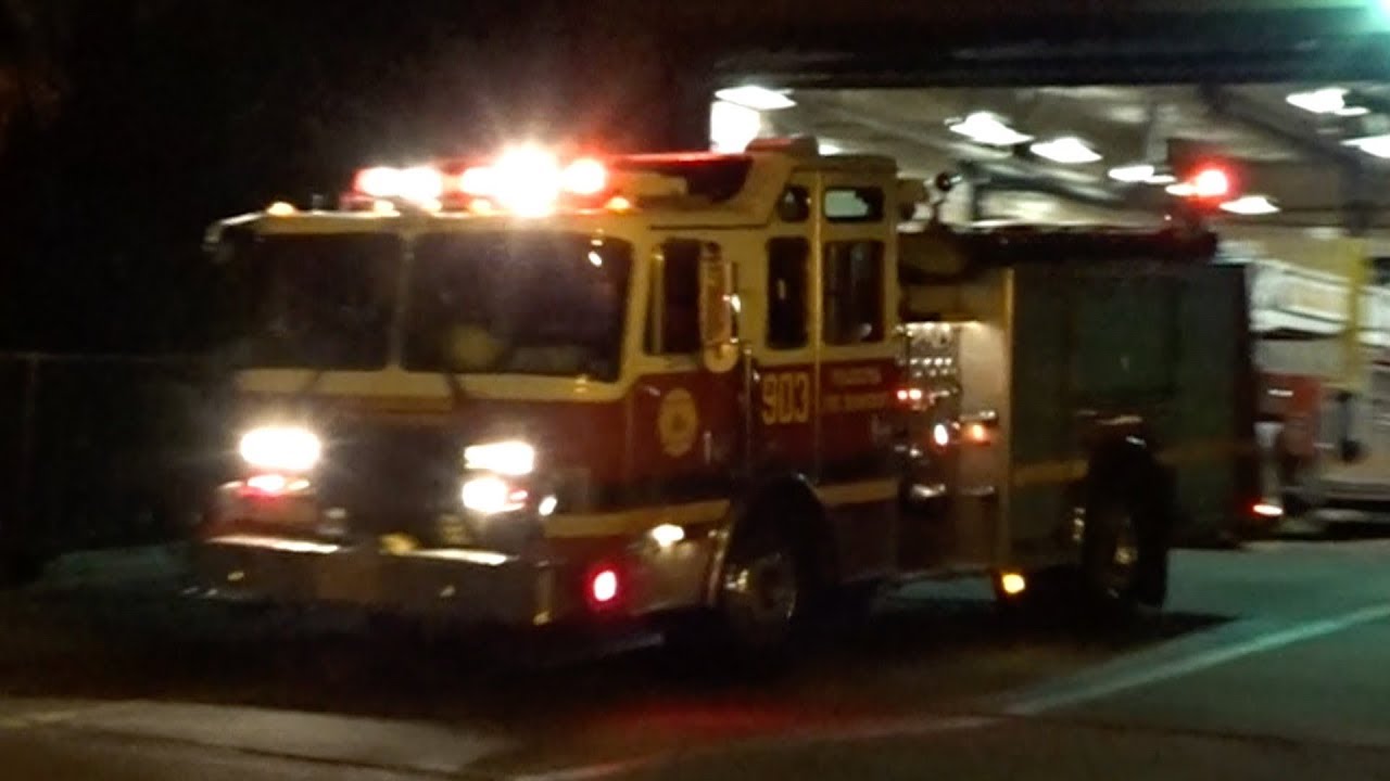 PFD Engine 5 Responding - YouTube