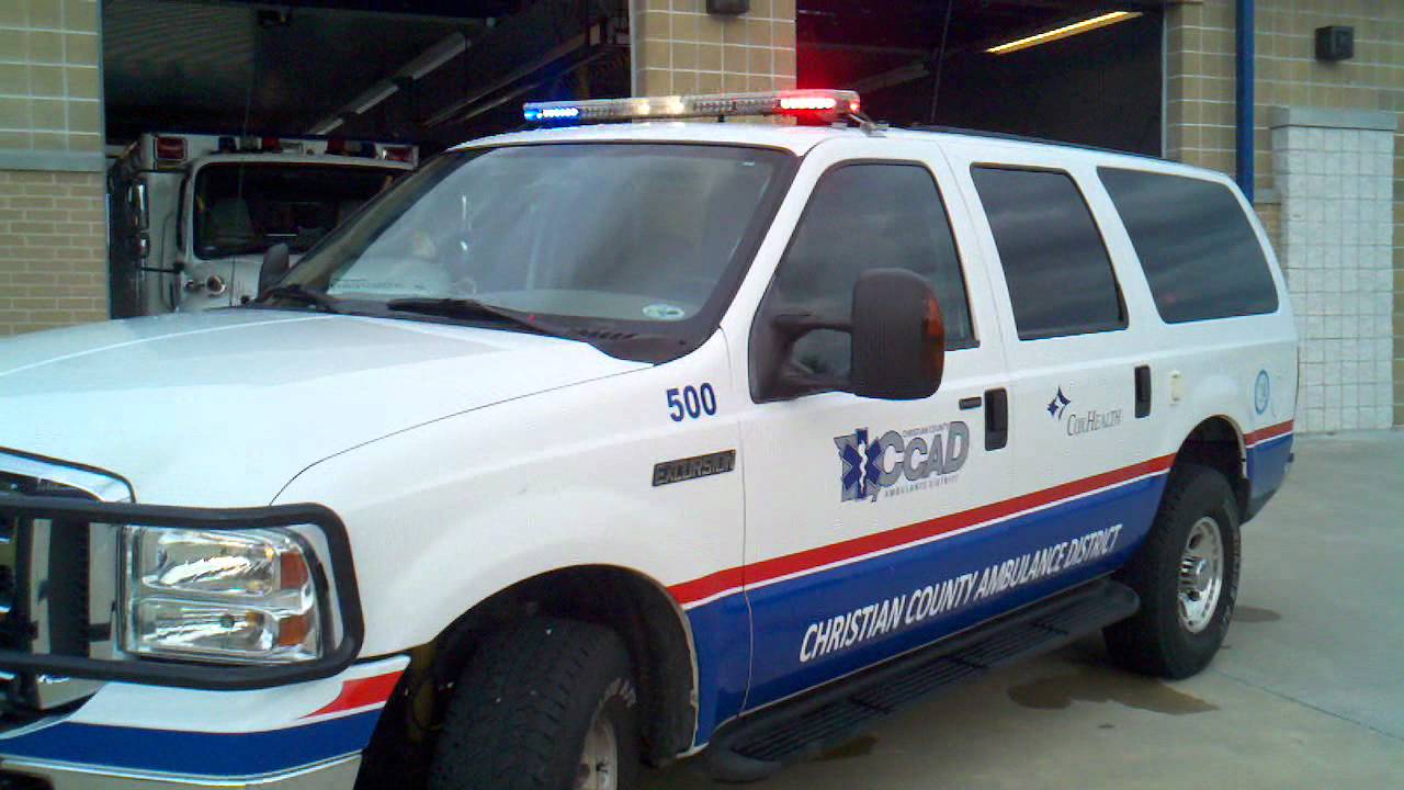Christian County Ambulance District & CoxHealth EMS Unit 500 - YouTube