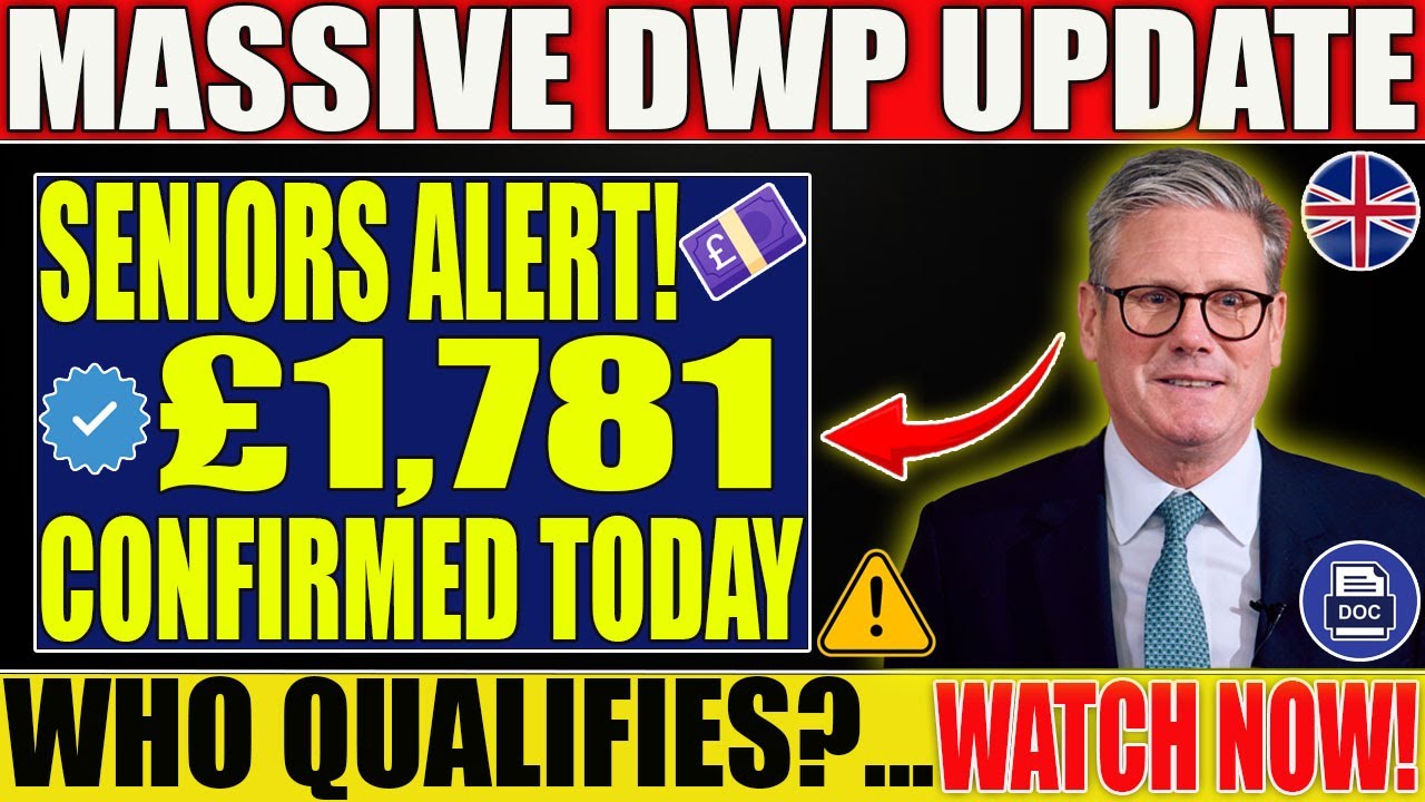 £1,781 DWP Payment Guide | UK Pension & Benefit Rules | Who Could ...