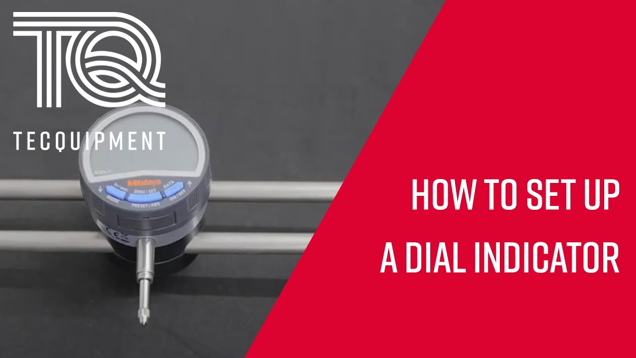 How to Set Up Your Dial Indicator / Mitutoyo Dial Indicator for VDAS ...