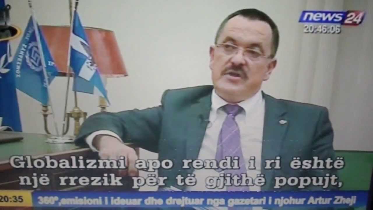 Η συνεντευξη του Χρηστου Παππα σε αλβανικο καναλι - YouTube