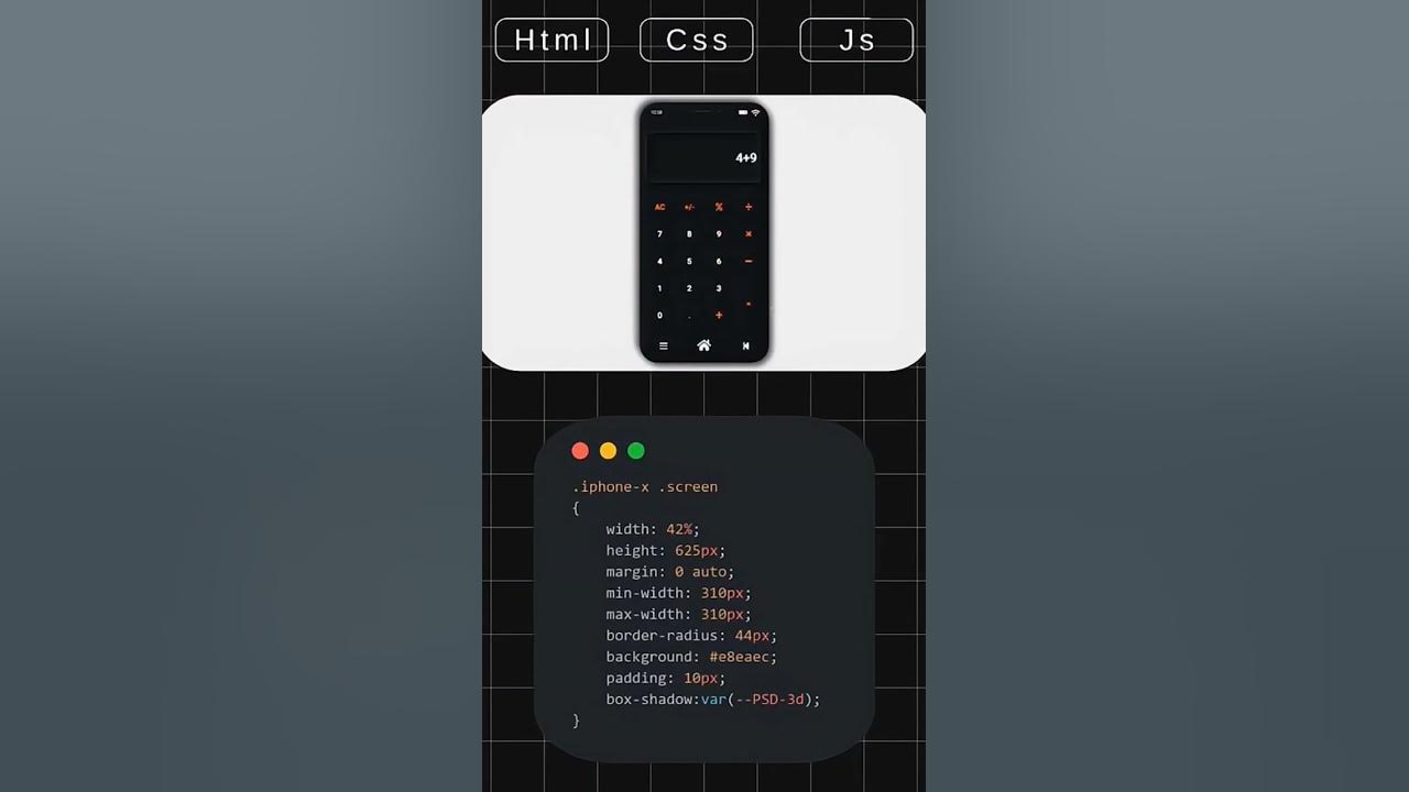 ๐ฑ Calculator Page Using Html Css And Js Shortsfeed Learnhtml5andcss3 Webdesign Youtube 8579