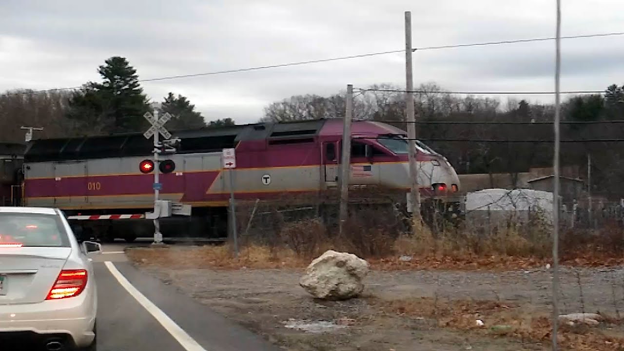 MBTA MP36PH-3C #010 in Franklin! - YouTube
