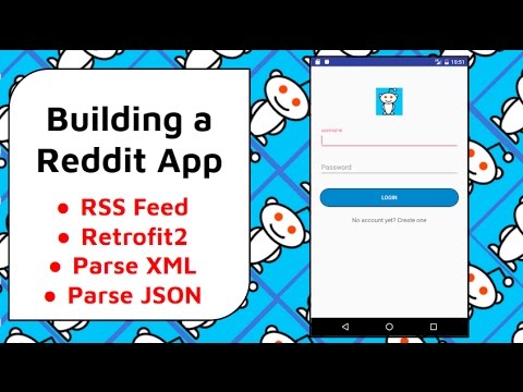 Build a Reddit Android App (UPDATED DEMO) [RSS Feed, Retrofit, XML Parsing, JSON Parsing ] - YouTube