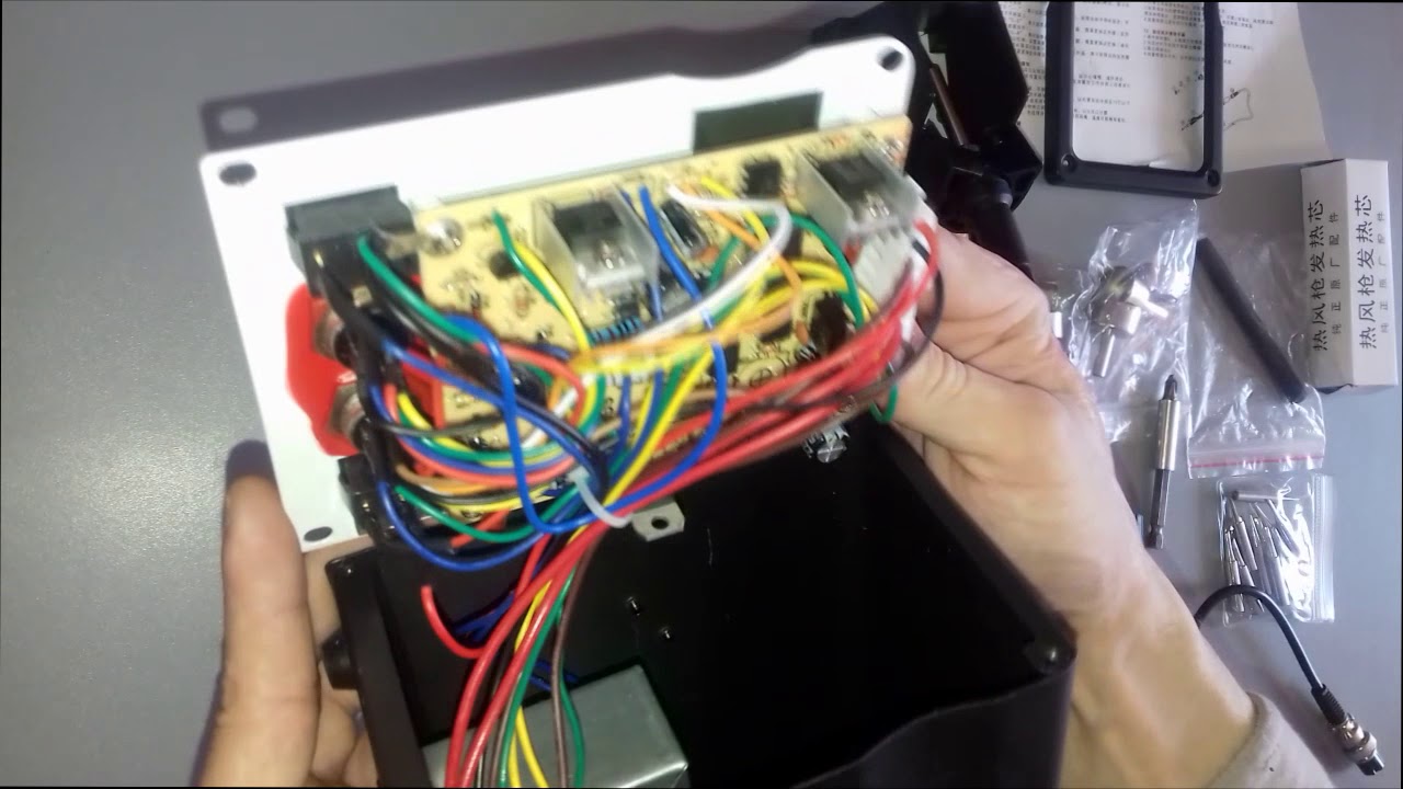 PJLSW 8586 (YOUYUE 8586) - Паяльная станция с AliExpress - YouTube