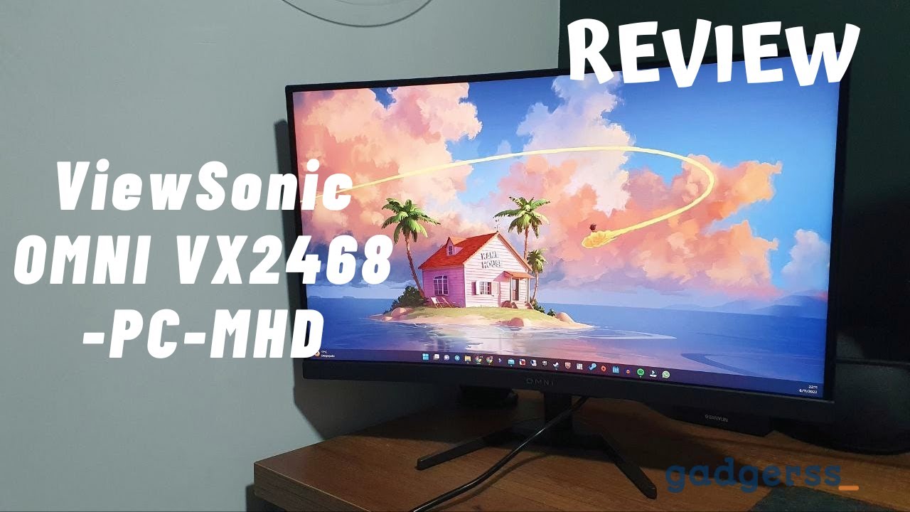 Reseña del monitor gamer ViewSonic OMNI VX2468-PC-MHD - YouTube