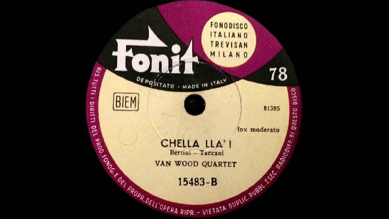 AQUÉLLA (Chella llà) - CUARTETO VAN WOOD (1956) - YouTube