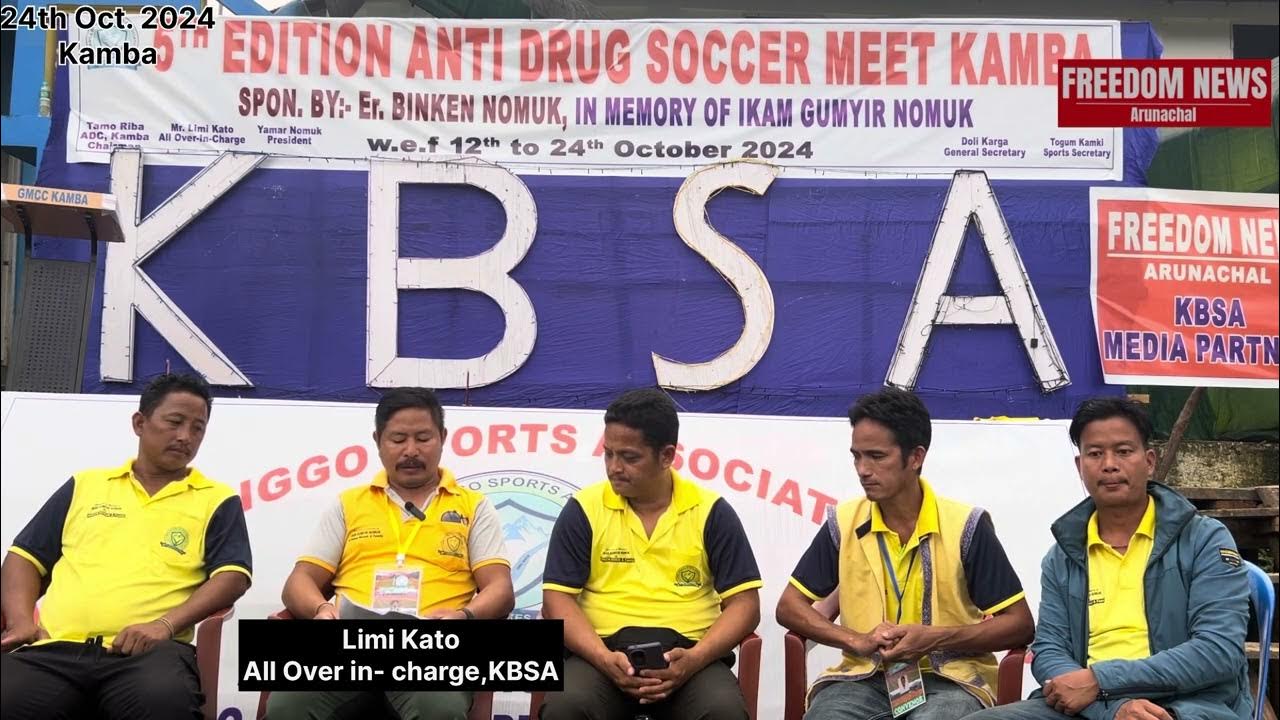 THANKS Conveying message from KBSA | Freedom News Arunachal - YouTube