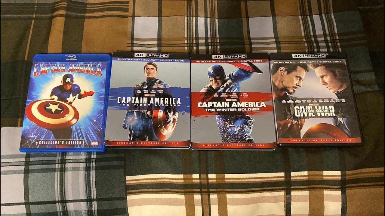 My Captain America Movie Collection (2023) - YouTube