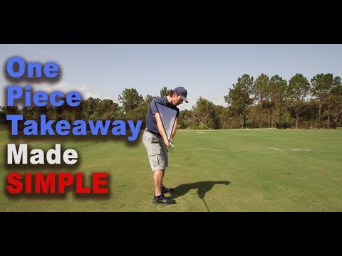Pro Secret to One Piece Takeaway in Golf - YouTube