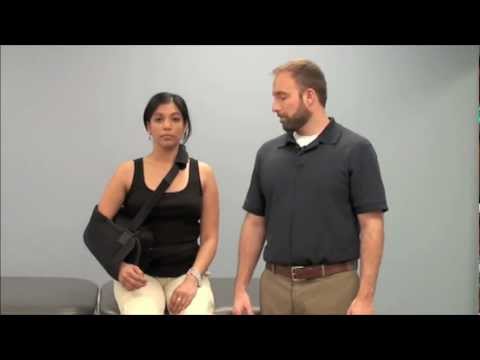 Exercises While in Shoulder Sling - YouTube
