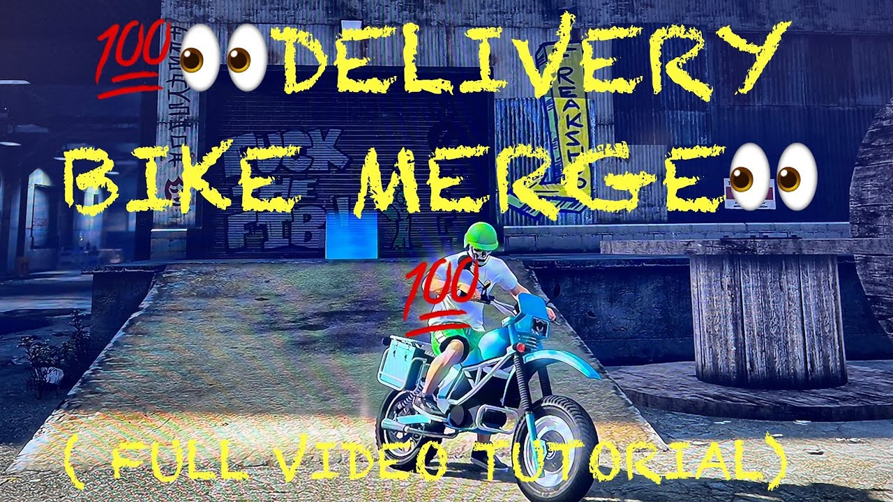 💯😏{FULL TUTORIAL}MERGE DELIVERY BIKE ACID LAB💯👌 - YouTube