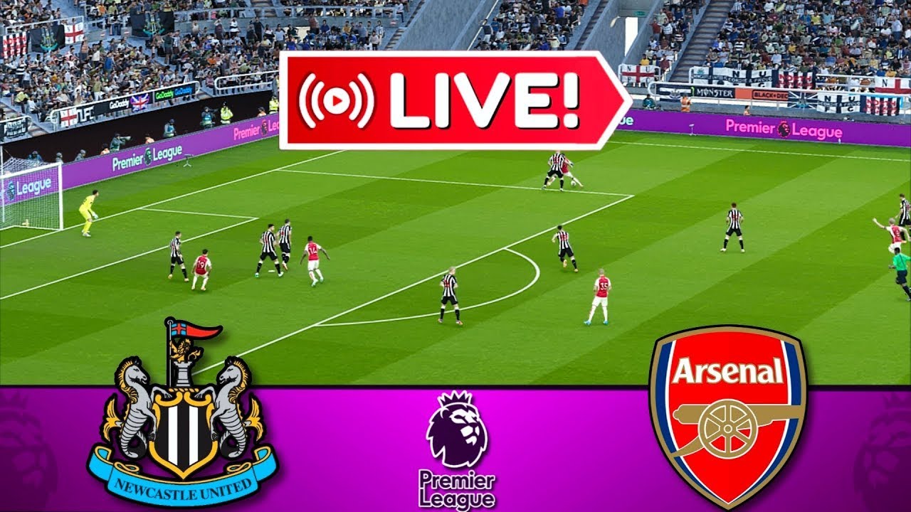 Newcastle United vs Arsenal live - YouTube