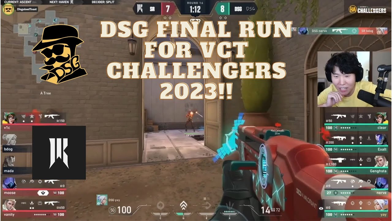 DSG vs Shopify | Toast's Final Run in VCT Challengers 2023 ft Yay Exalt ...