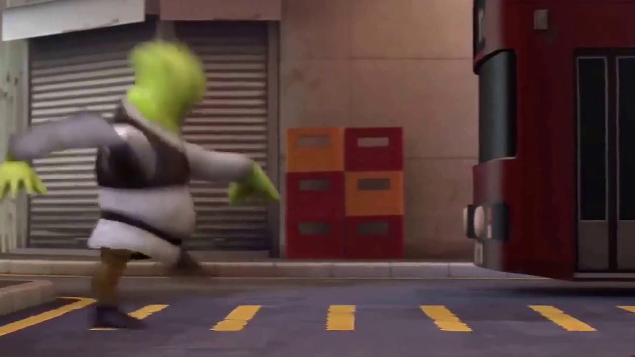 Fat kid meets his idol shrek - YouTube