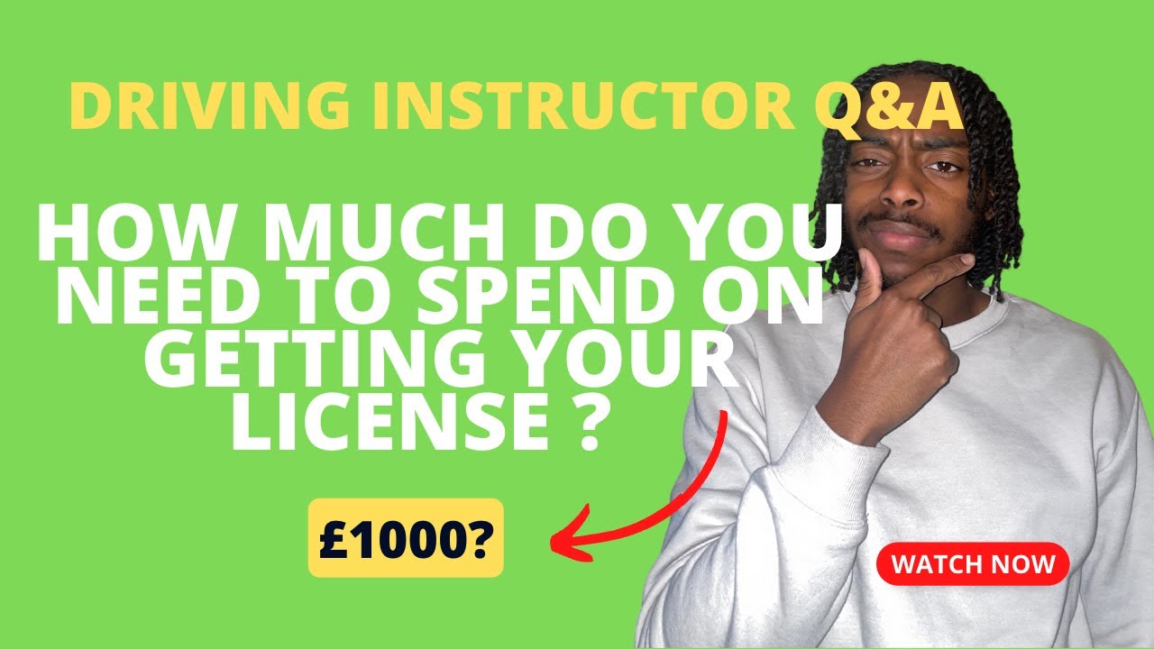 Q&A| How much do you need to spend on getting your license? - YouTube