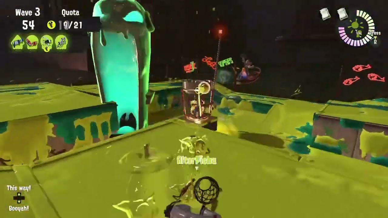 Mud Mouth Moment - Splatoon 3 Salmon Run Glitch - YouTube