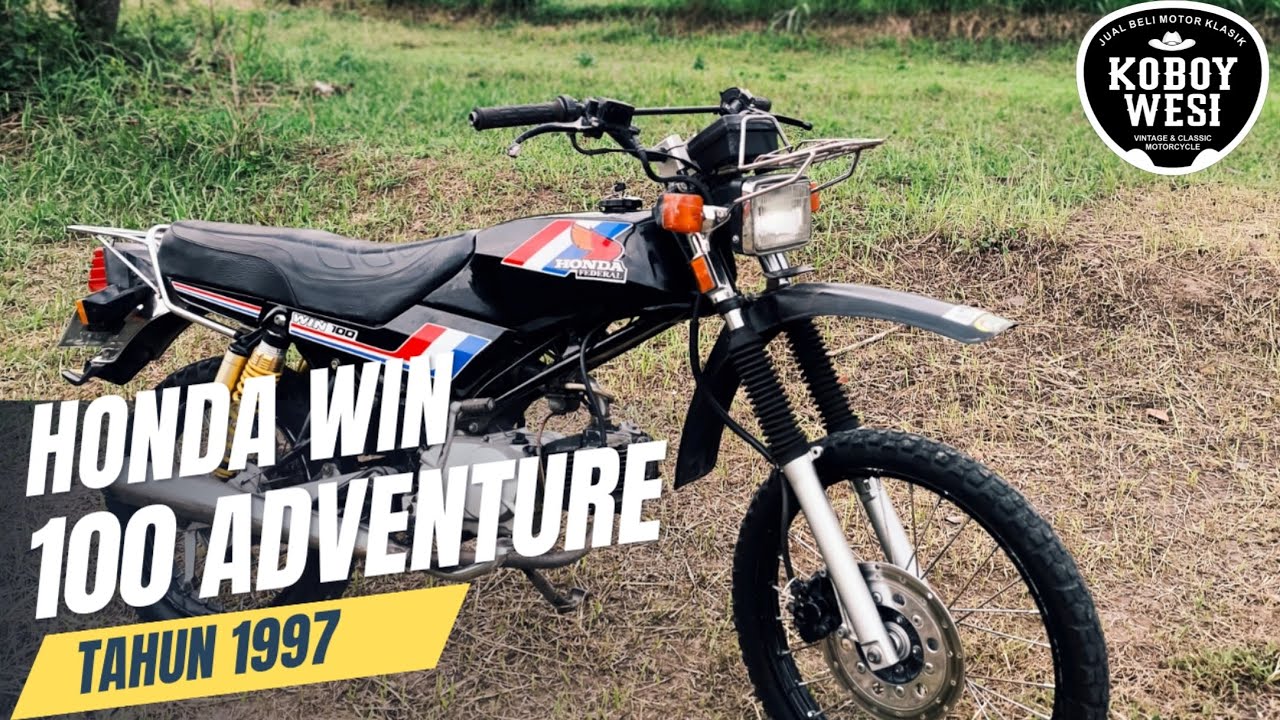 Honda win 💯 Adventure || Tahun 1997 - YouTube