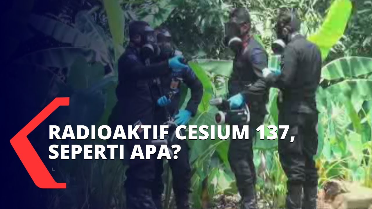 Radioaktif di Tangerang Selatan Berupa Zat Cesium 137, Seperti Apa? - YouTube