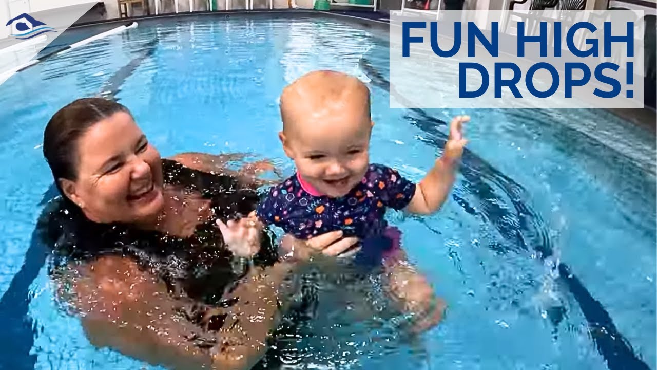 Lu Lu 16 Months Enjoying High Drops - YouTube