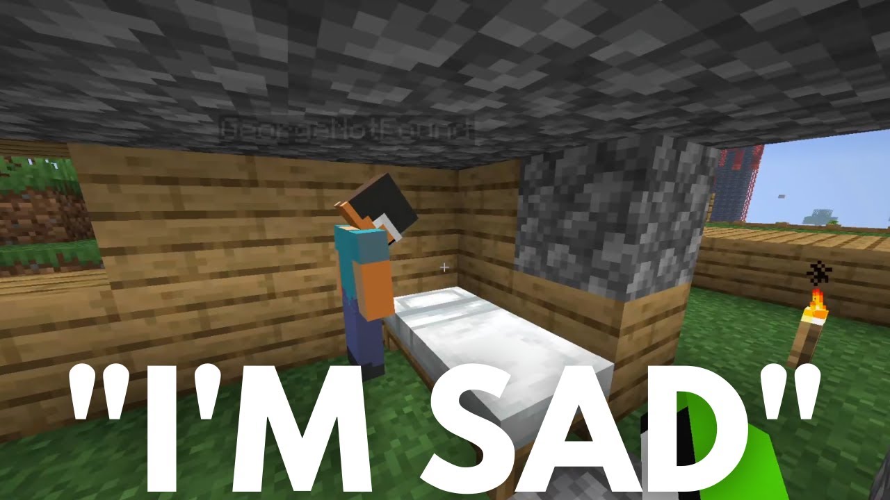 GeorgeNotFound gets sad after losing his Stuff - Dream SMP - YouTube