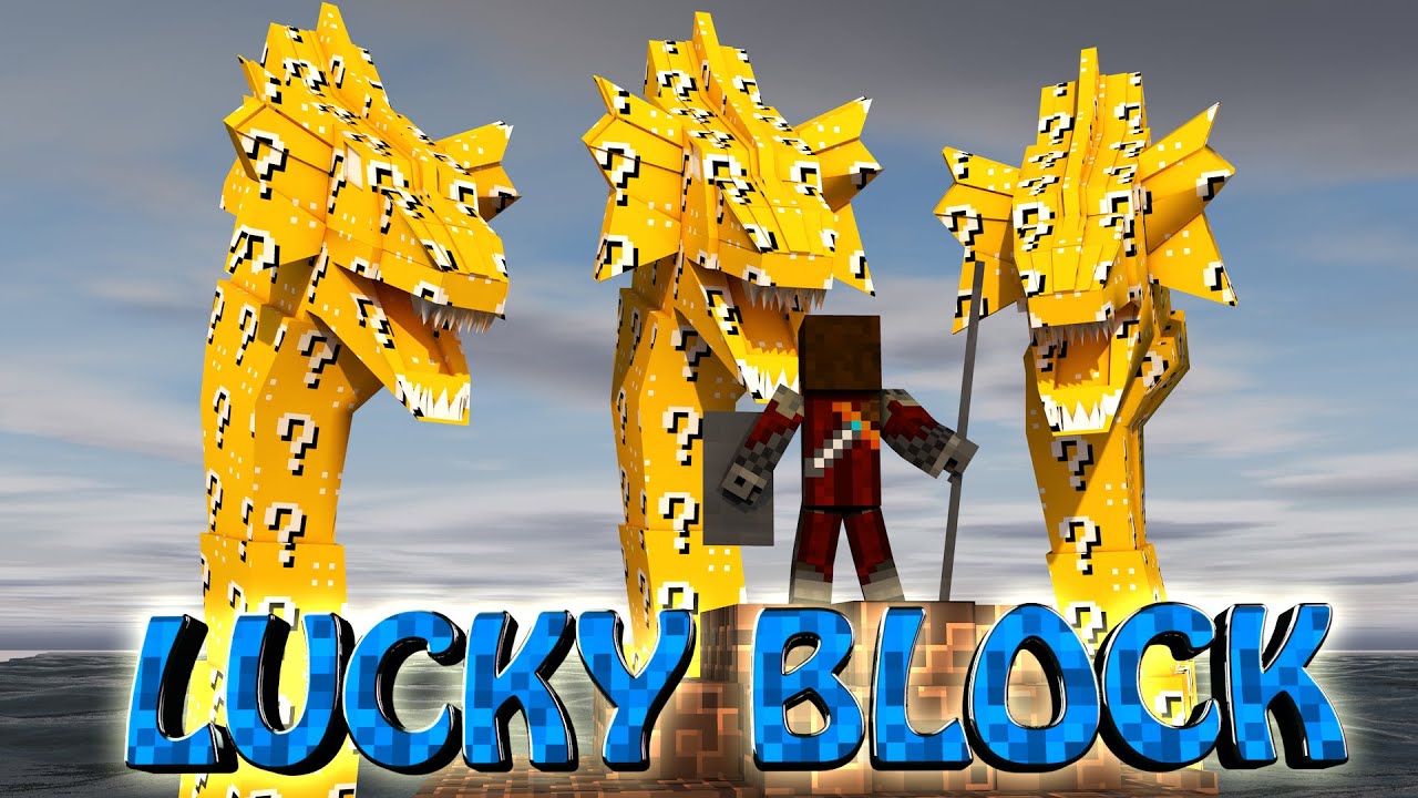 Minecraft | LUCKY BLOCK BOSS CHALLENGE - 3 Headed Hydra! (Hydra, Bosses ...