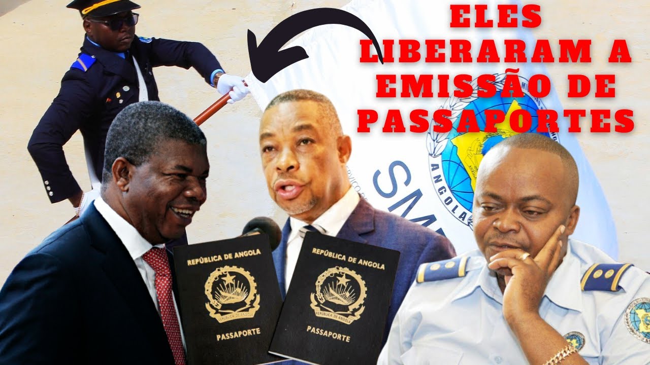 🇦🇴 PASSAPORTE ANGOLANO FINALMENTE LIBERADO 2022 [Emissão De Passaportes ...