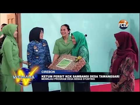 Ketum Persit KCK Sambangi Desa Tawangsari - YouTube