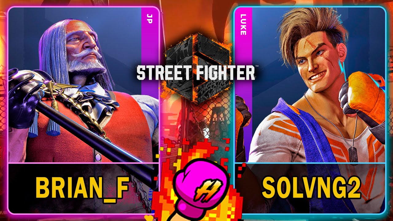 Street Fighter 6 🥊 Brian_F (JP) VS Solvng2 (LUKE) 🥊 スト6 🥊 SF6 🥊 - YouTube