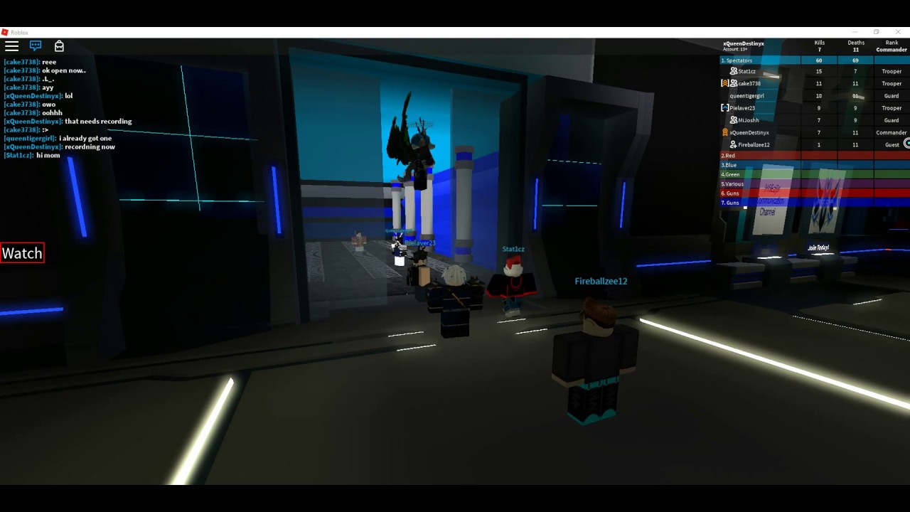 Roblox RTDF Door crushing training at Destiny 18 06 2018 - YouTube