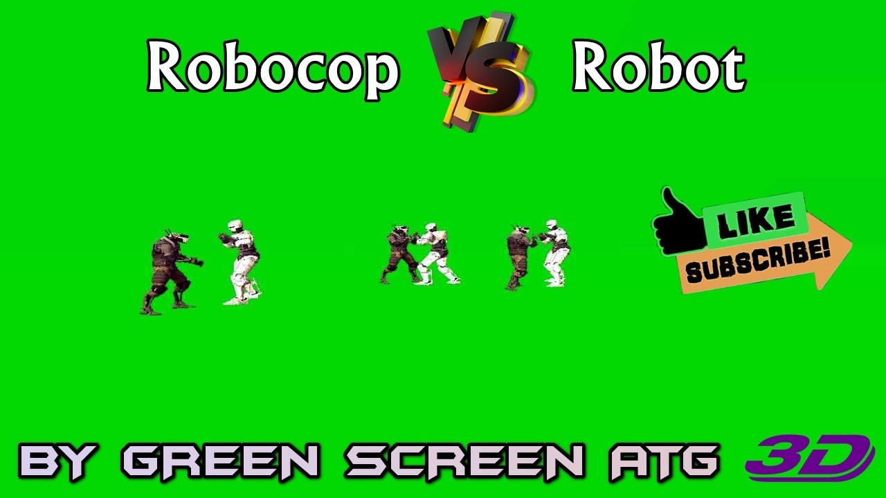 GTA Effect Reels | Robocop vs Robot | Green Screen Gta san andreas HD ...