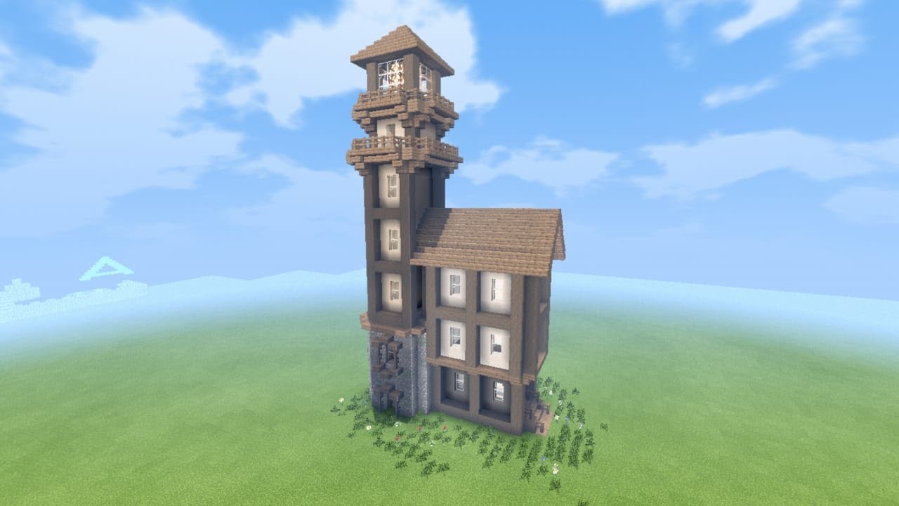 Tutorial: Como construir Super Farol Medieval no Minecraft - Cidade ...