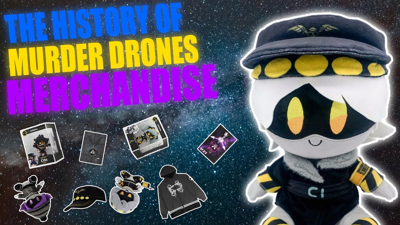 The History Of Murder Drones Merchandise - YouTube