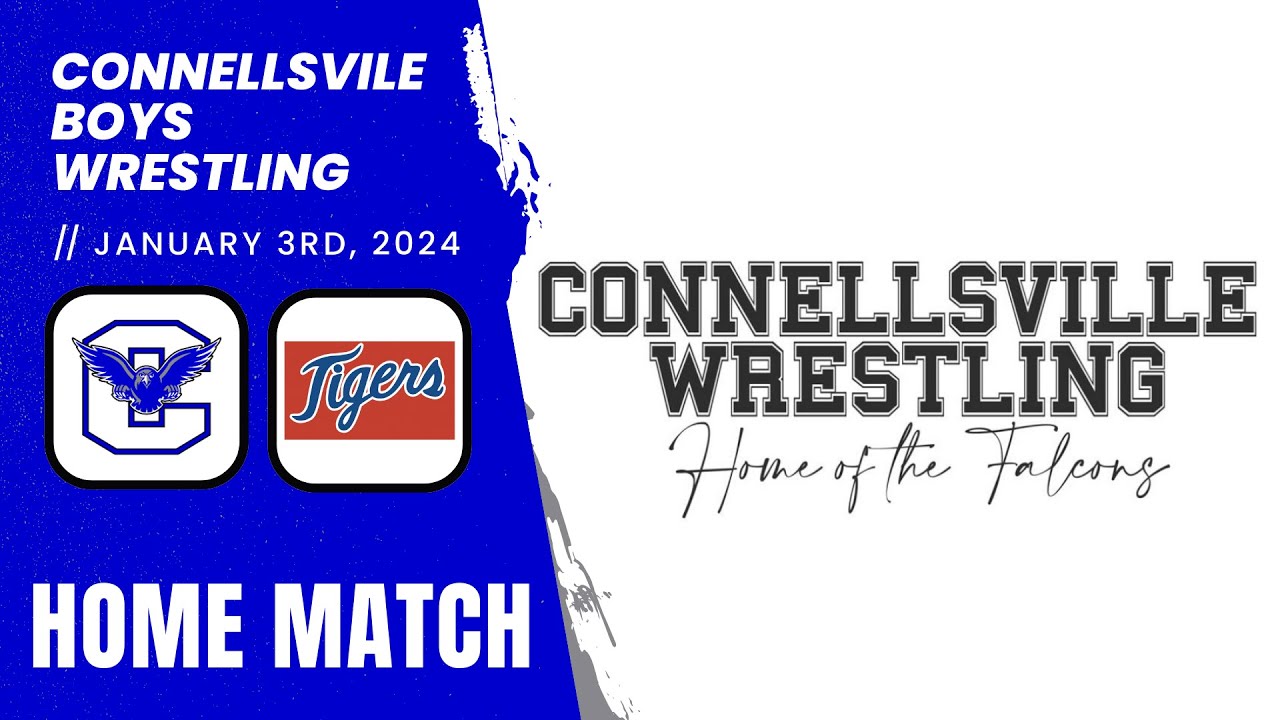 CAHS Falcon Wrestling V.S. McKeesport Tigers January 3rd, 2024 - YouTube