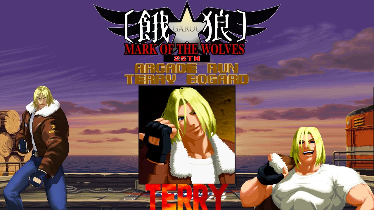 Garou: Mark of the Wolves's 25th Anniversary Arcade Run - Terry Bogard ...