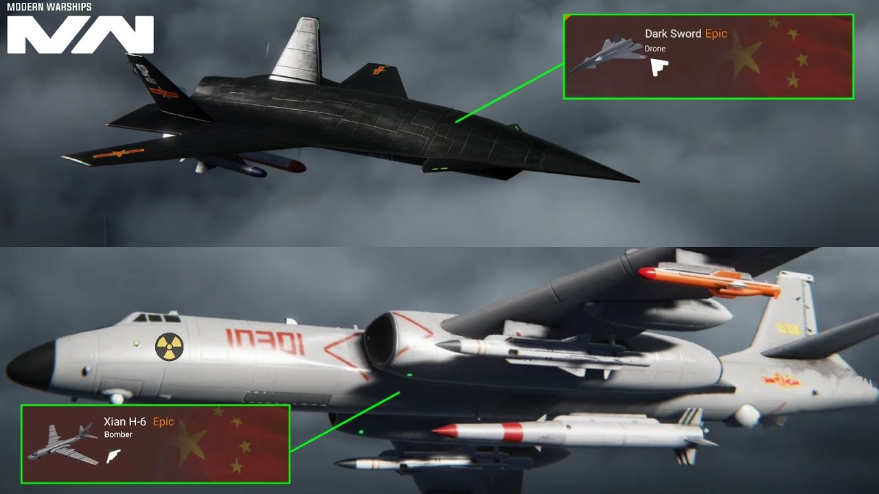 Black Sword Drone and Xian H6 Bomber Preview | NEXT UPDATE SNEAK PEEK ...