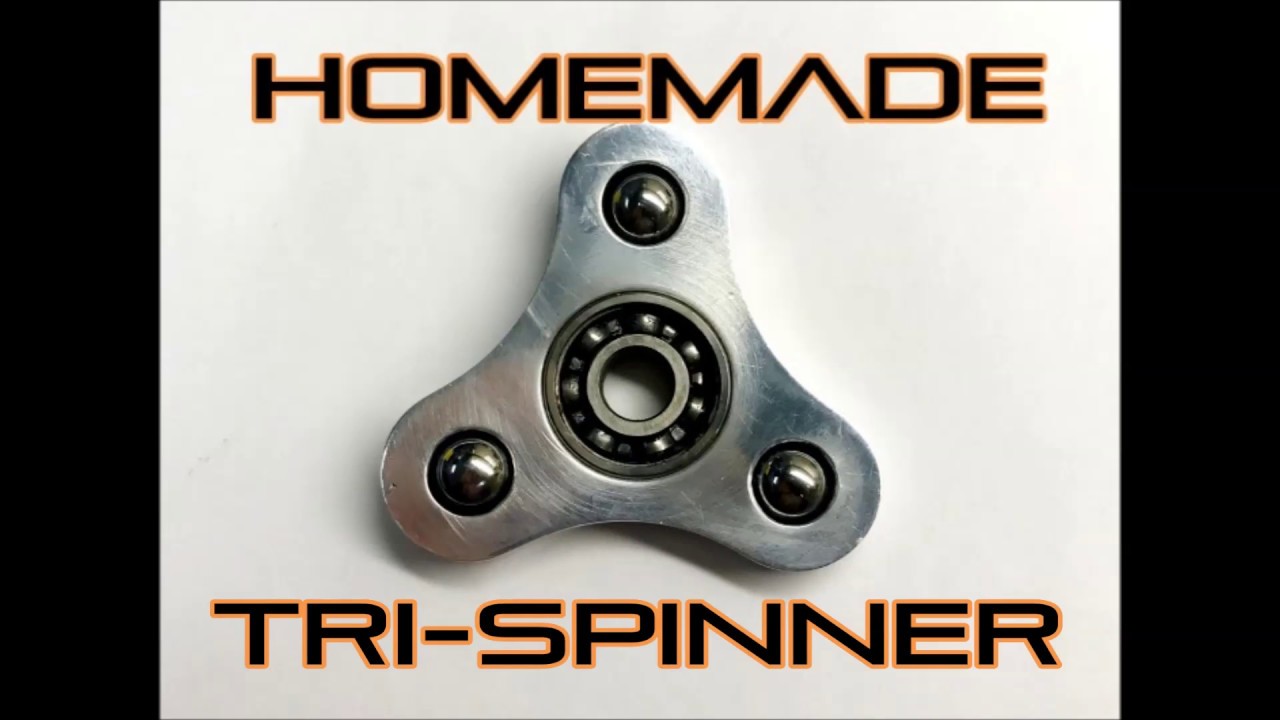 Homemade Tri Spinner Fidget - YouTube