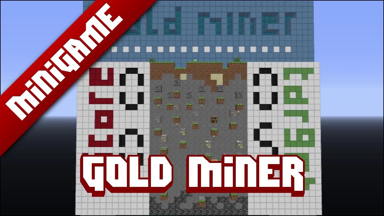Gold Miner IN Minecraft - YouTube