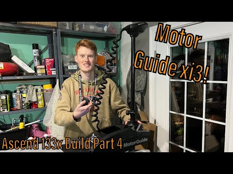 Motor Guide xi3 Trolling Motor Install! - Ascend 133x Build Part 4 ...