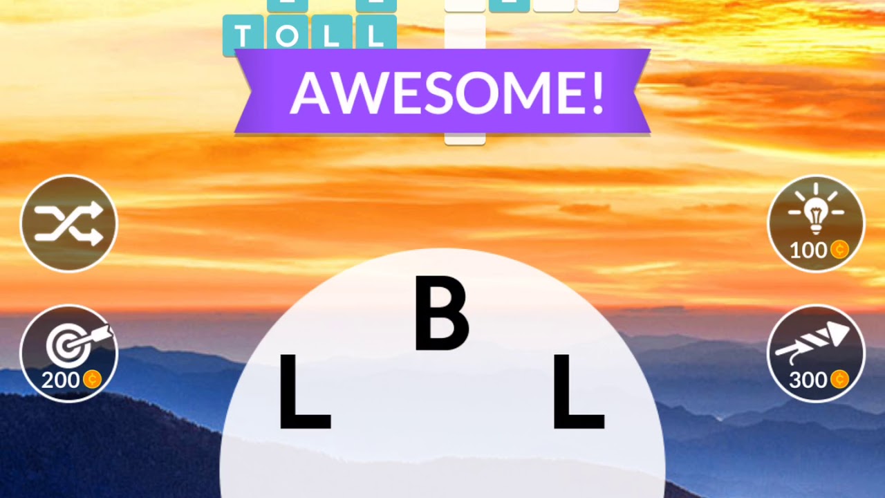 Wordscapes Level 3692 Answers - YouTube