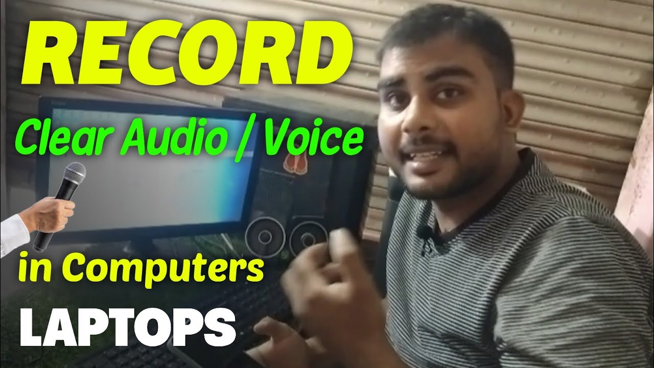 How To Record Clear Voice In Computer | Record Clear Voice in Commuters ...
