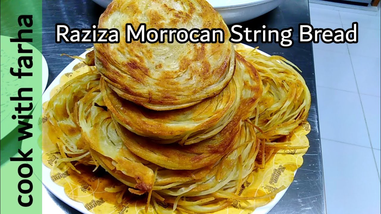 Raziza Moroccan String Bread - YouTube