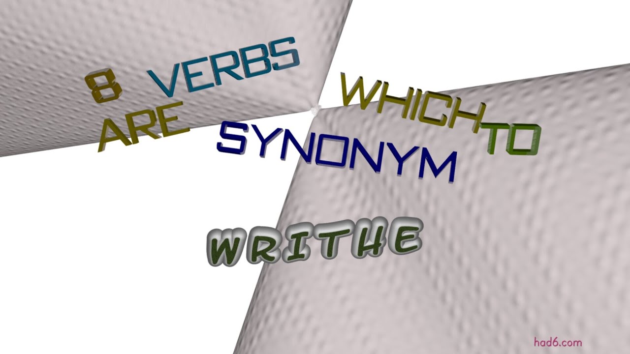 writhe - 8 verbs synonym to writhe (sentence examples) - YouTube