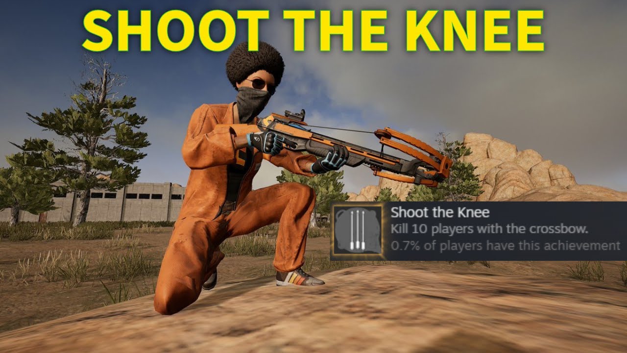 PUBG Crossbow Hunting || Shoot the Knee Achievement / Trophy - YouTube