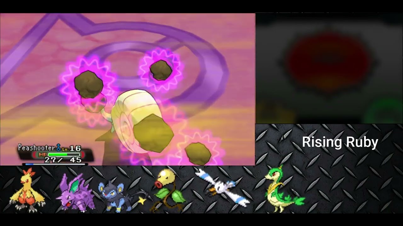 [Pokemon Rising Ruby] Roxanne Gym Fight #1 - YouTube