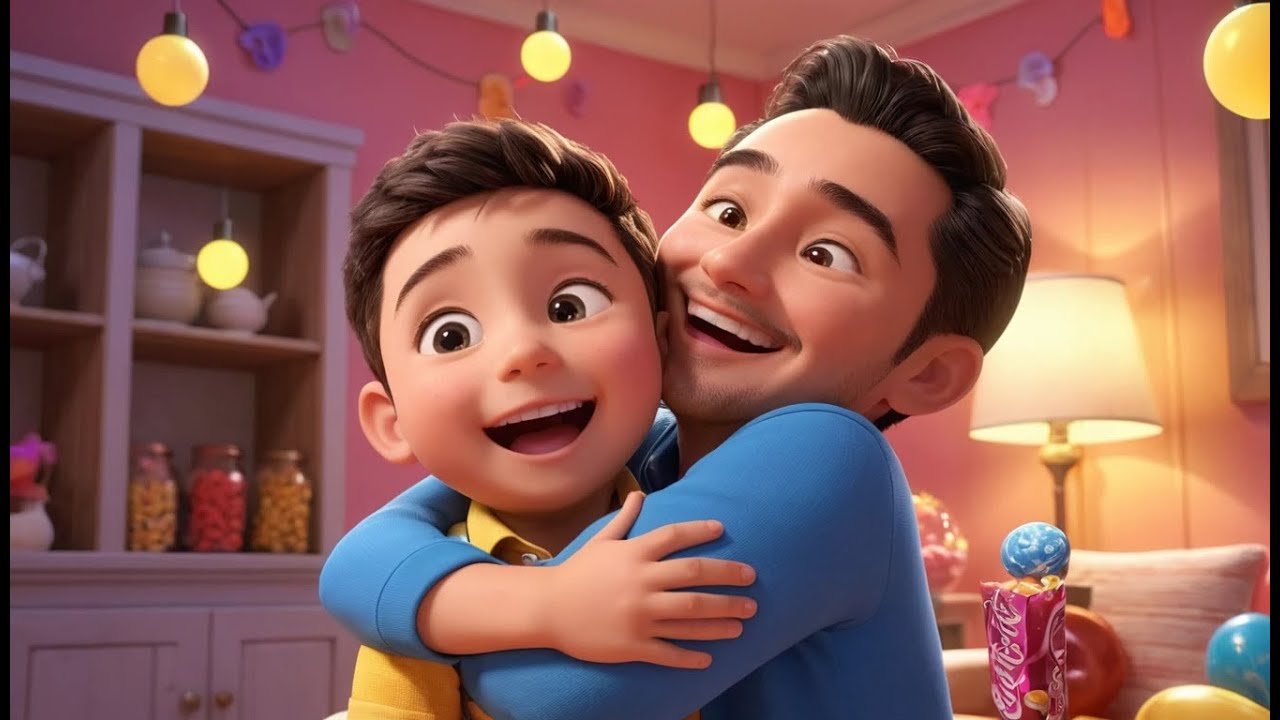 Johny Papa Sweet Secret | Fun Johny Papa Song for Kids | Sweet ...